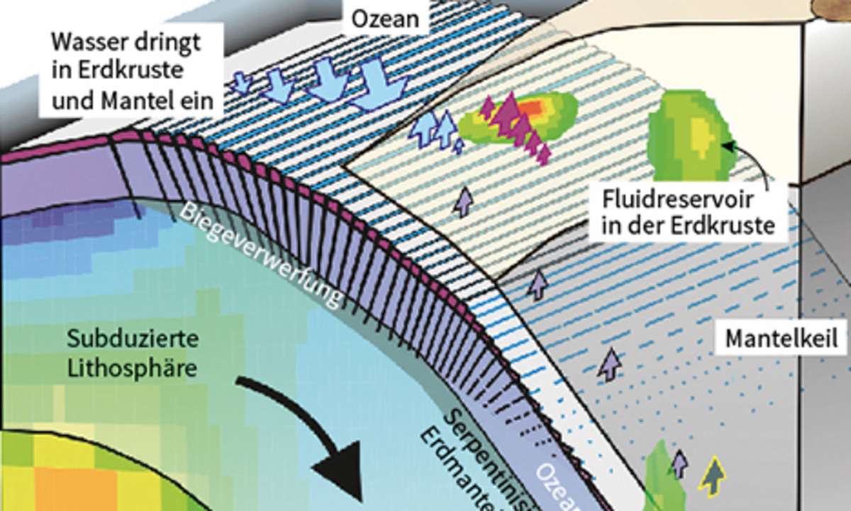 The deep water cycle of the Earth - ESKP